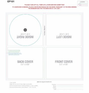 ecopack cd 4panel template - Elizabeth Lisa Petrulis